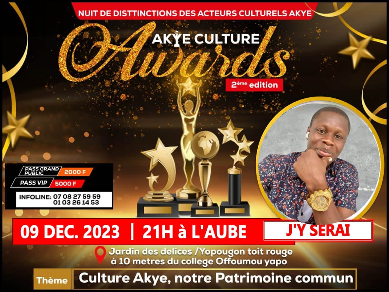 AWARDS DE LA CULTURE AKYE 2023 - RESEAUX SOCIAUX DE COMMUNICATION ...
